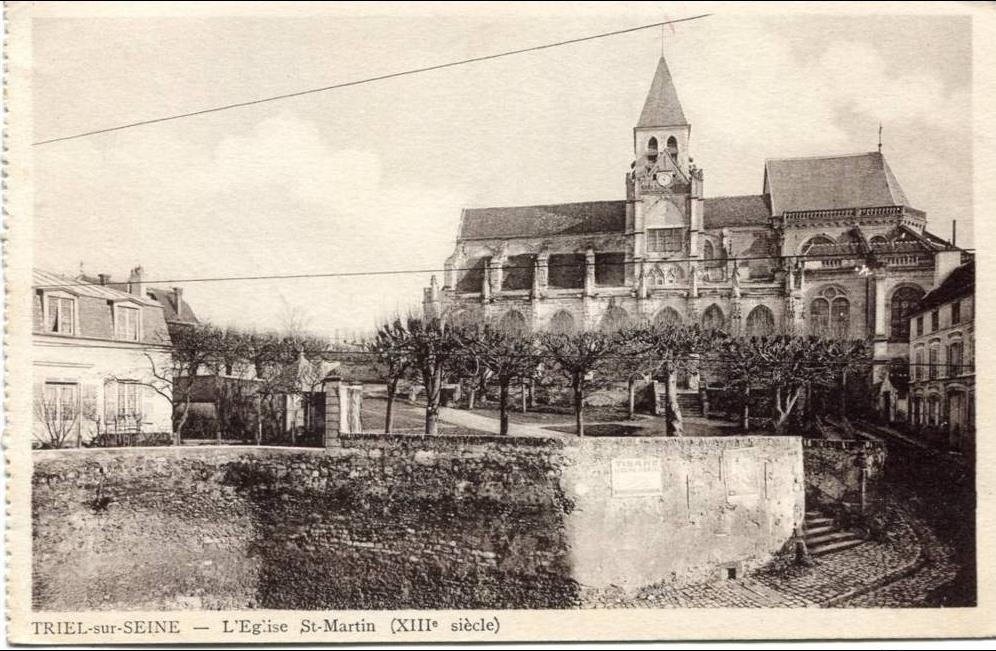 Photos et carte postales anciennes de Triel-sur-Seine - Mairie de Triel-sur-Seine et sa ville